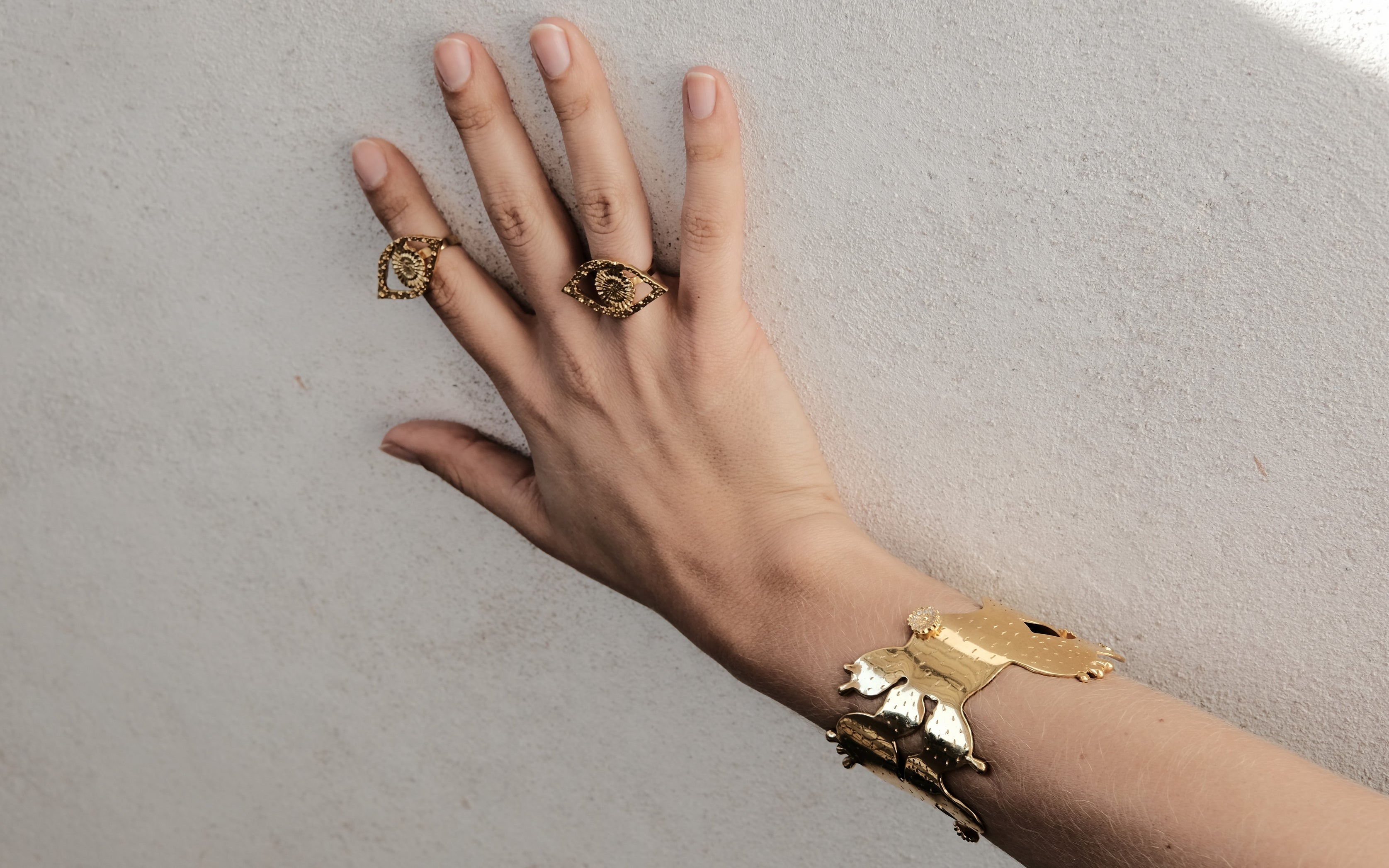 CACTUS COLLECTION / Sophie Simone Designs / 22K Gold Plated or Silver .925